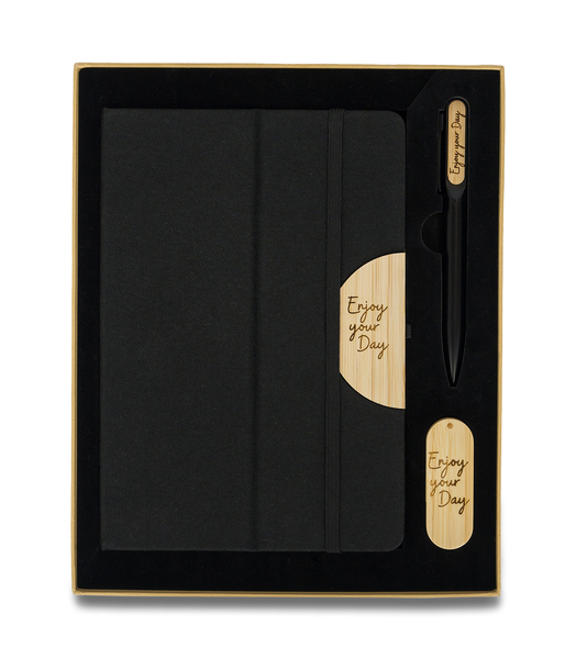 DENVER gift set, black | Promolog